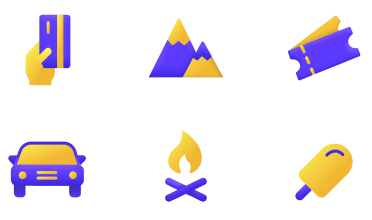 Forge Icons - 300 right mix of SVG icons for use in e-commerce, travel ...